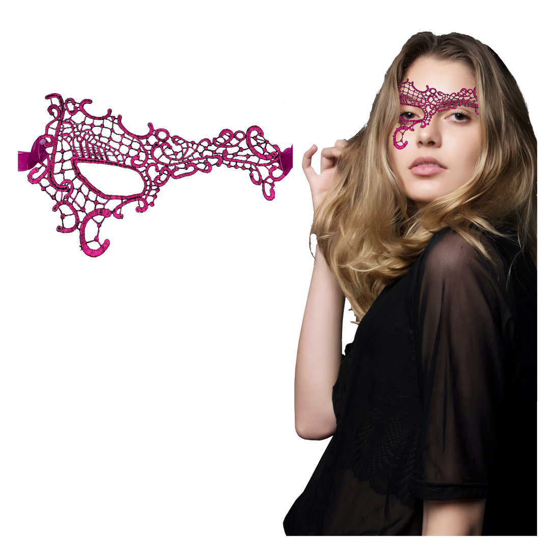 Lace Masquerade Masks for Prom | Elegant Lace Eye Masks | Luxury Mask